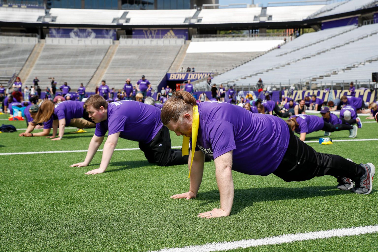 Huskies enjoy community and movement at UW Fitness Day | The Whole U